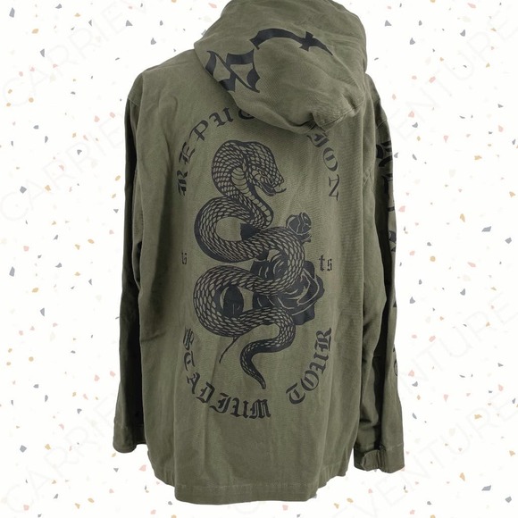 Taylor Swift | Jackets & Coats | Taylor Swift Reputation Jacket Army ...